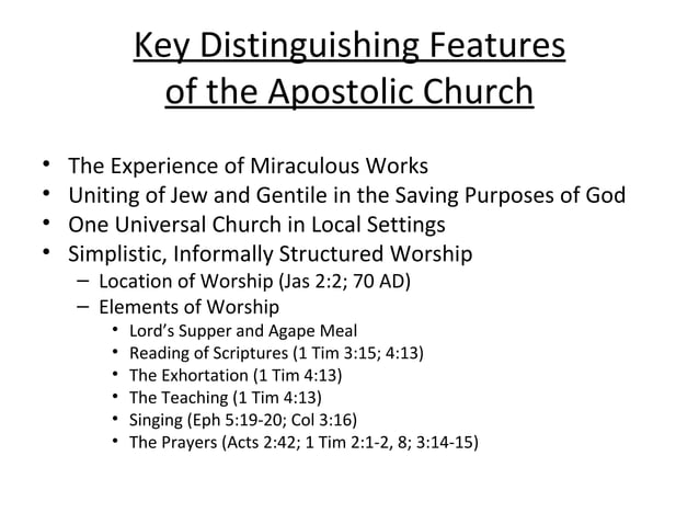 Church History Powerpoint | PPT