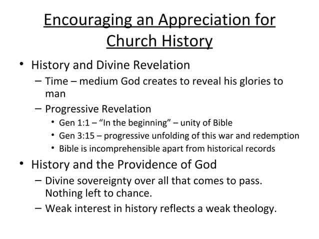 Church History Powerpoint | PPT