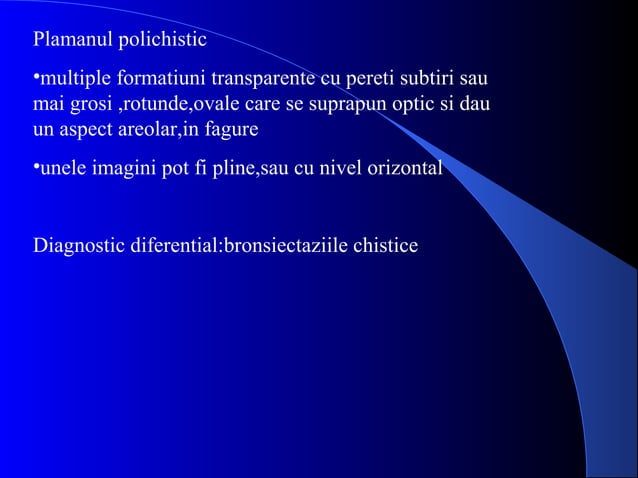 Chisturi pulmonare | PPT
