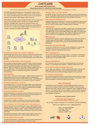 Chitcare Chit Fund Web Based ERP Application | PDF