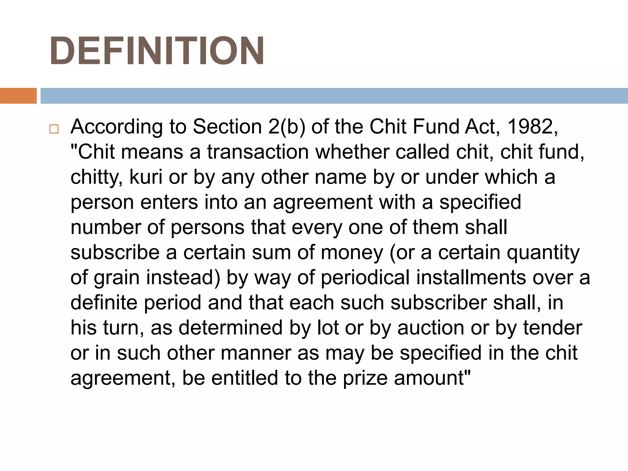 Saradha Chit Fund Scam | PPTX