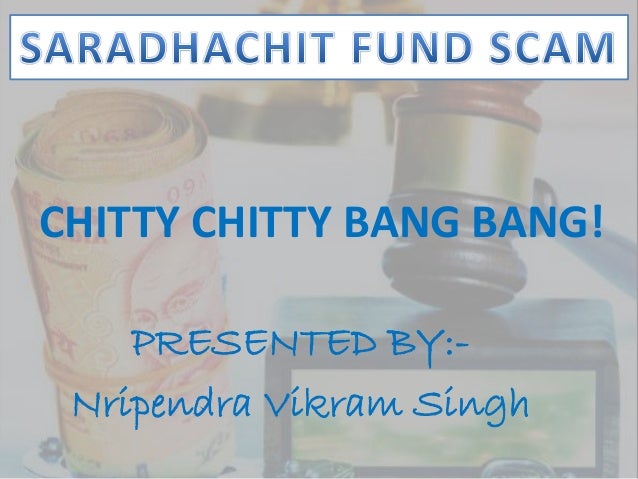 Saradha Chit Fund Scam