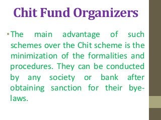 Chit fund organizers, chit definition, chit distribution, chit saving…