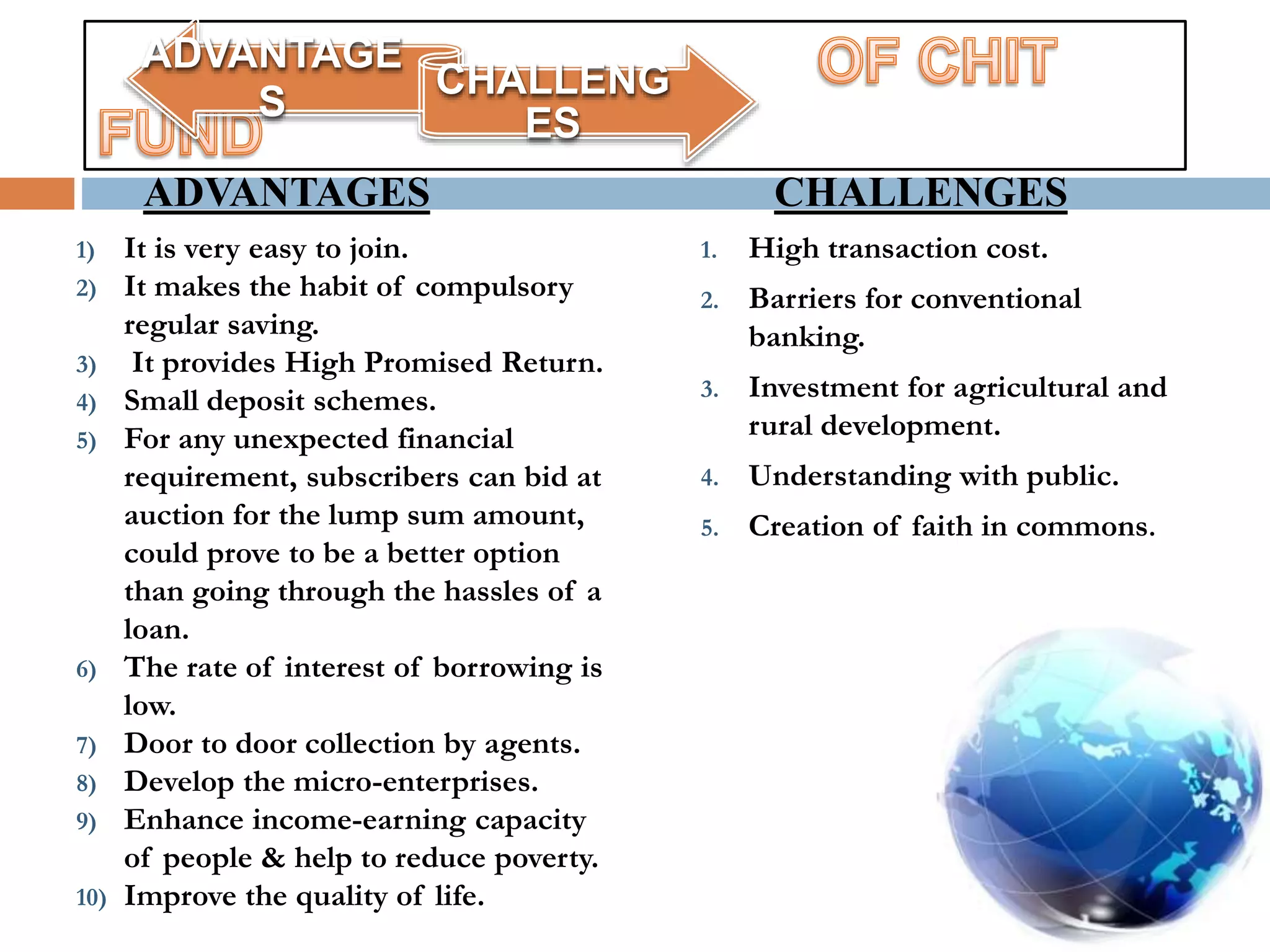 Chit fund ppt | PPTX