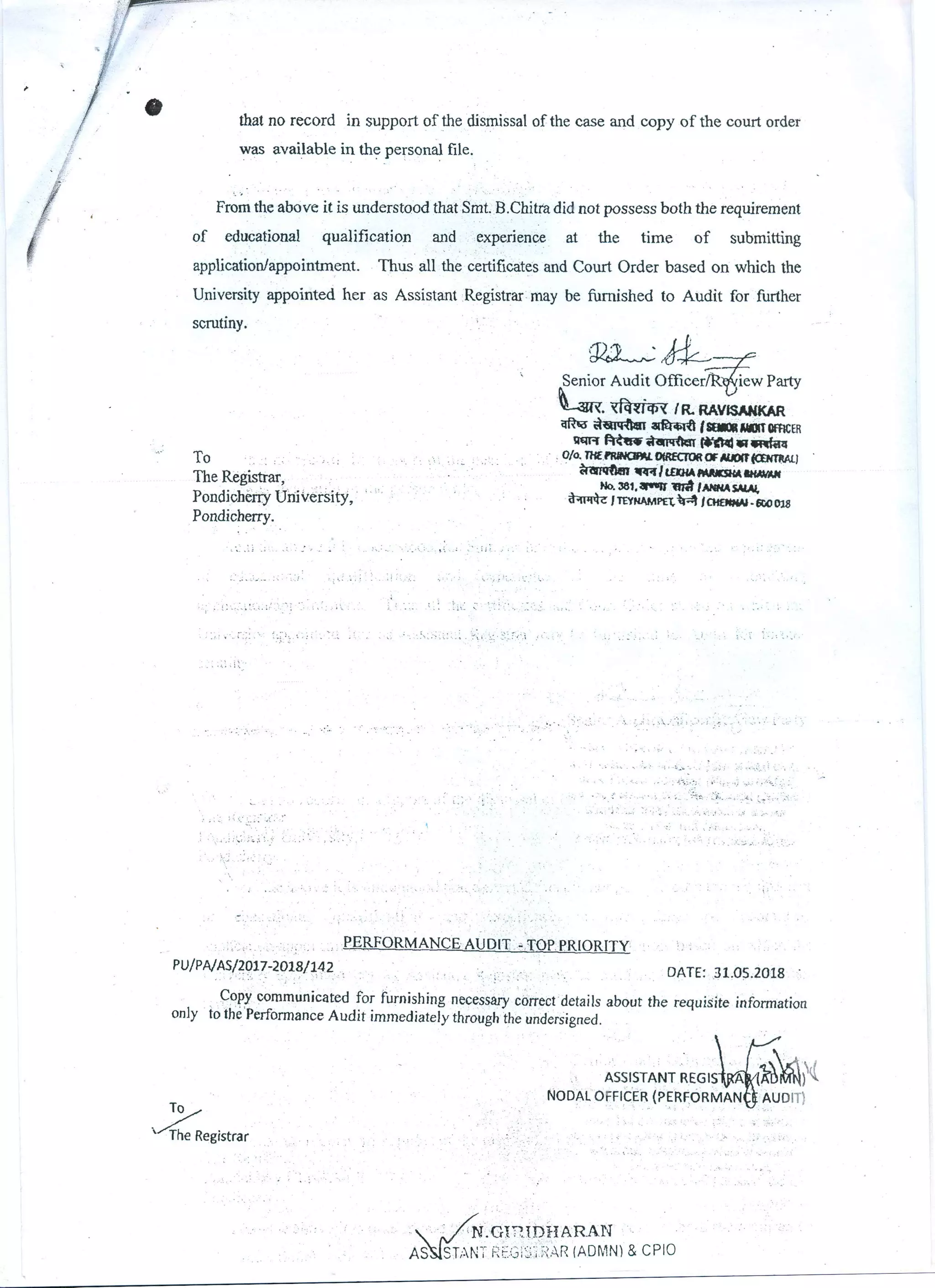 Chithra cag audit report | PDF | Politics