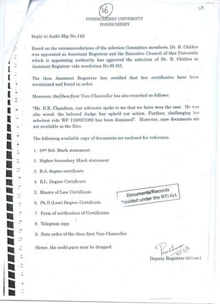 Chithra cag audit report | PDF | Politics