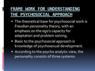 psycho social approach | PPTX