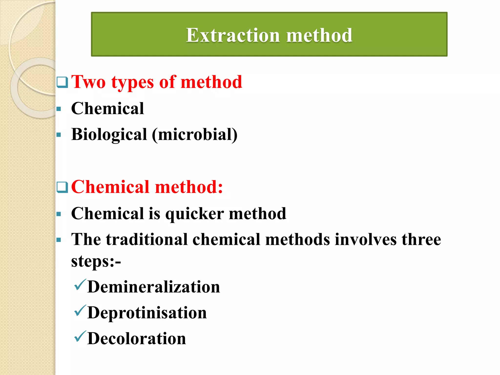 Chitin and chitosan source, chemistry, general method of preparation ...