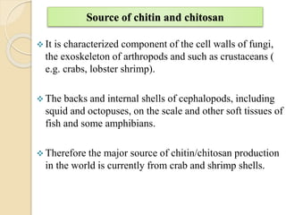 Chitin and chitosan source, chemistry, general method of preparation ...