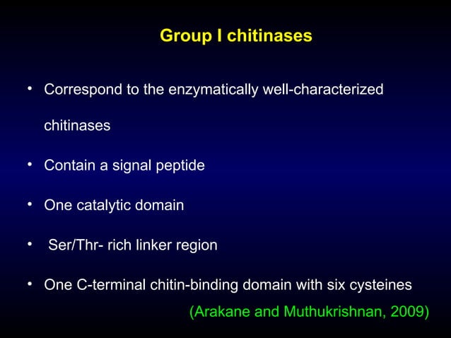 Chitinase genes and insect management in crop plants | PPT