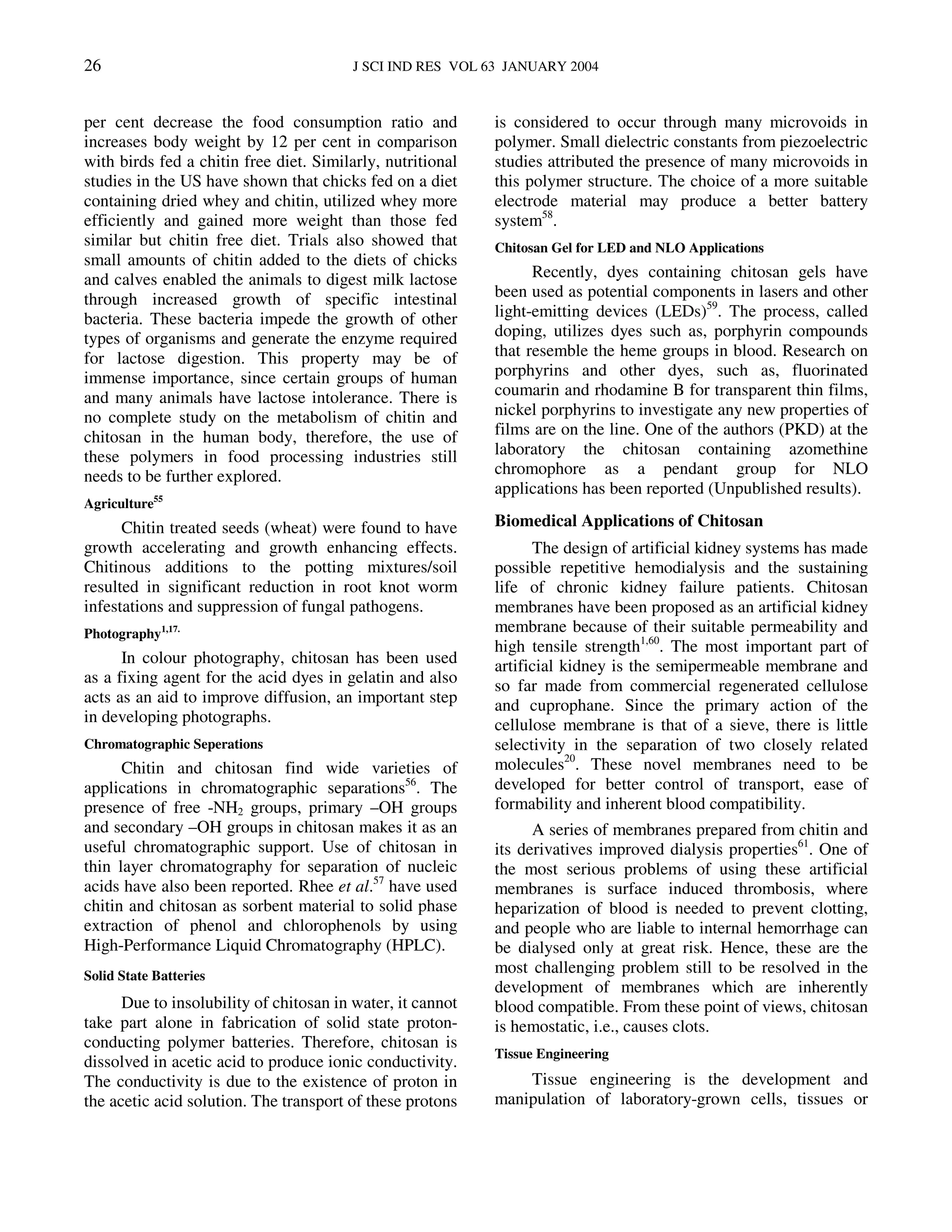 Chitin chitosan properties | PDF