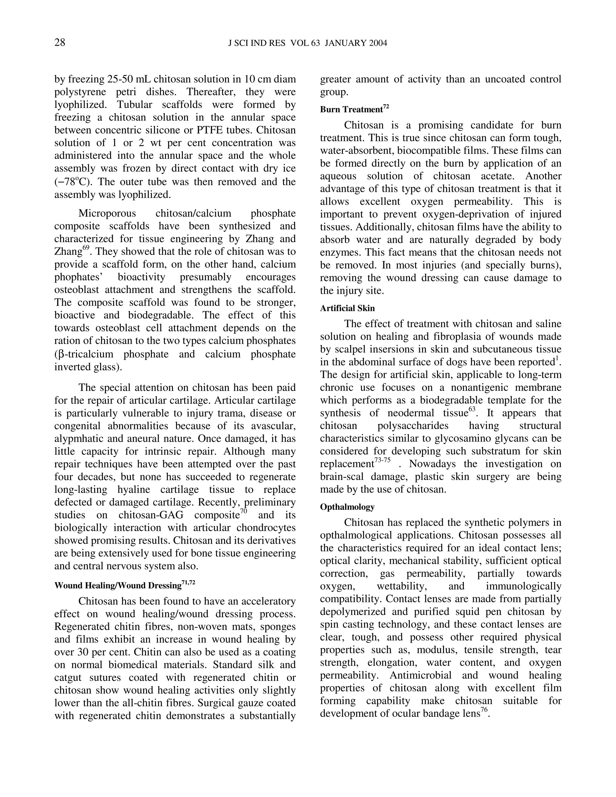 Chitin chitosan properties | PDF
