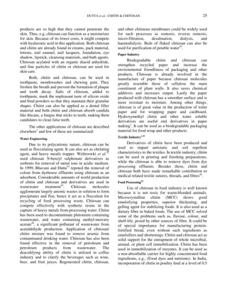Chitin chitosan properties | PDF | Chemistry | Science