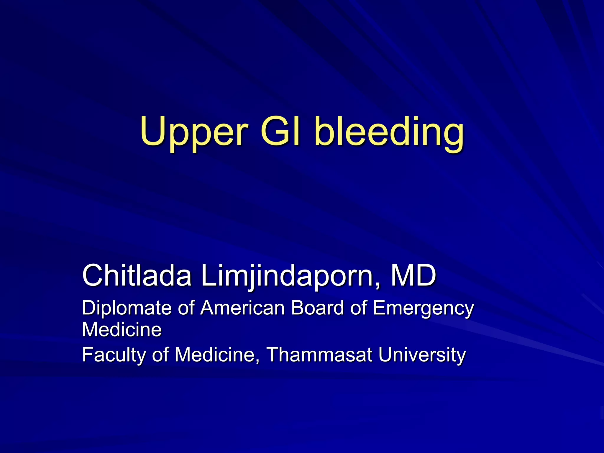 Chitlada upper gi bleeding 2 | PDF