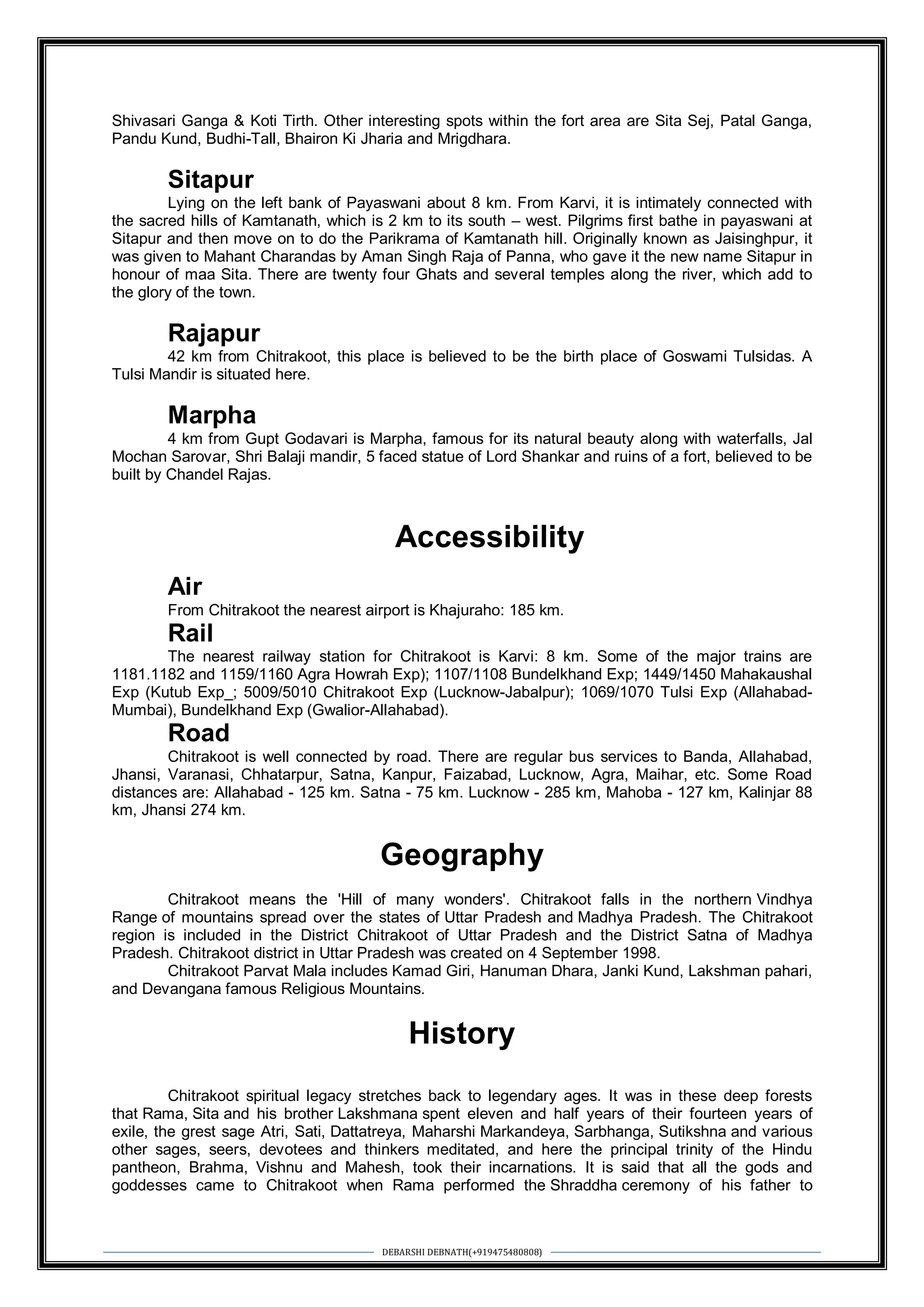 Bundelkhand History & Geography | PDF