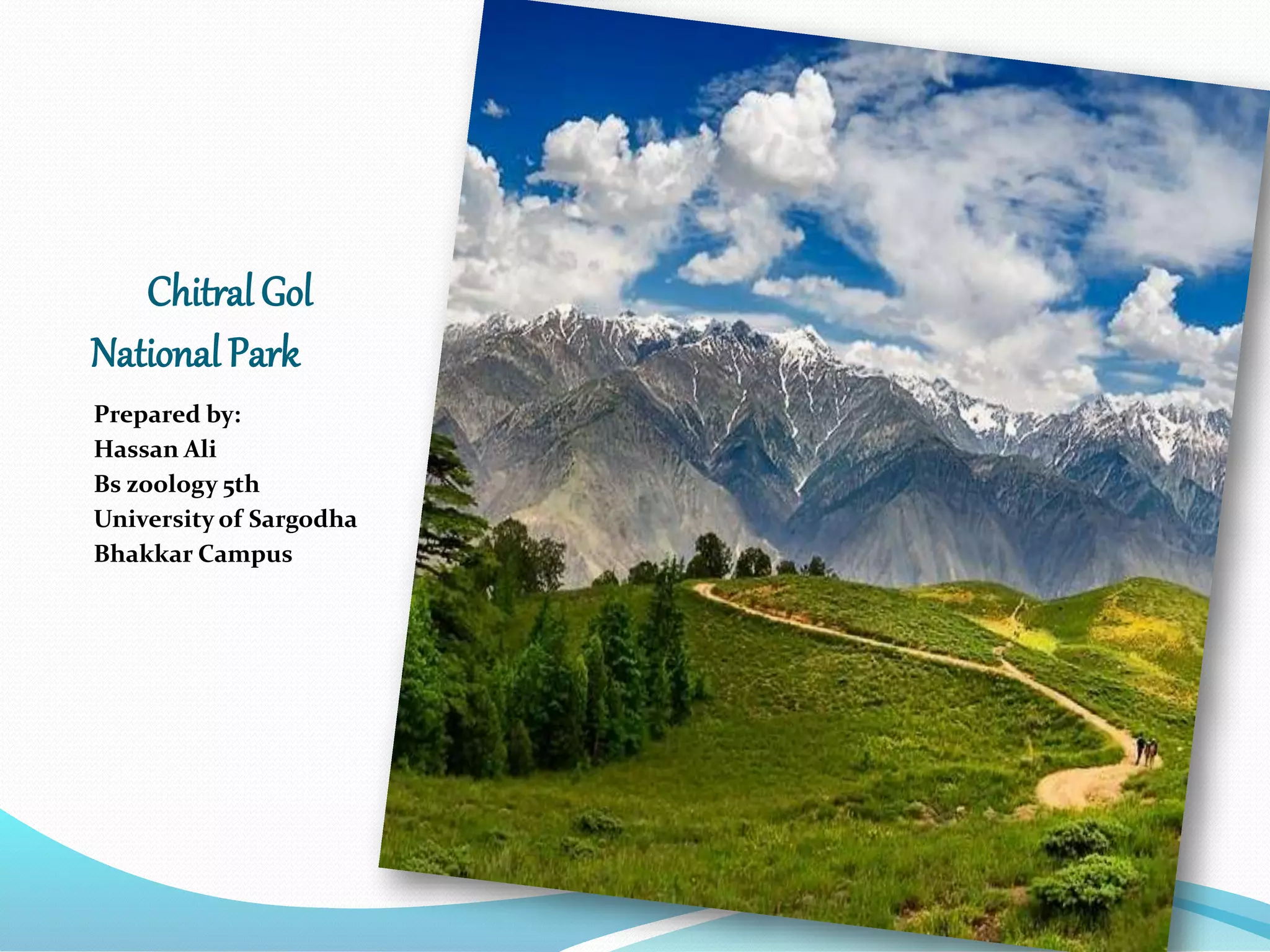 Chitral gol national park | PPT