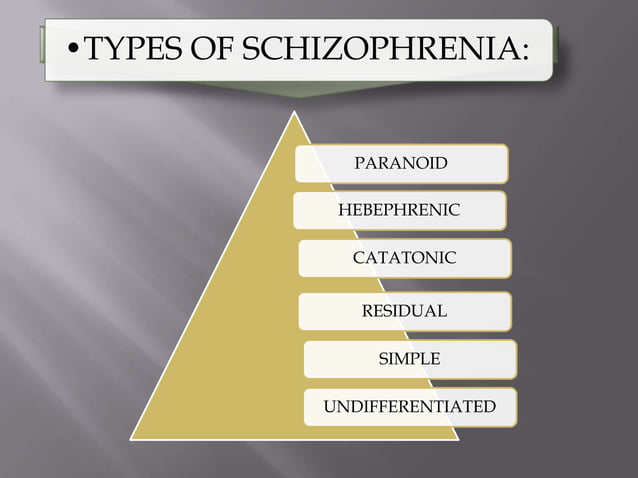Chitra presentation on schizophrenia | PPT