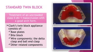 CHITRA TWIN BLOCK myofuctional appliance.pptx