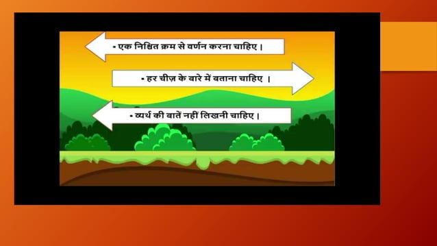 Chitra varnan hindi class6 ppt | PPTX