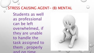 Stress Causing Agents | PPTX