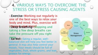 Stress Causing Agents | PPTX