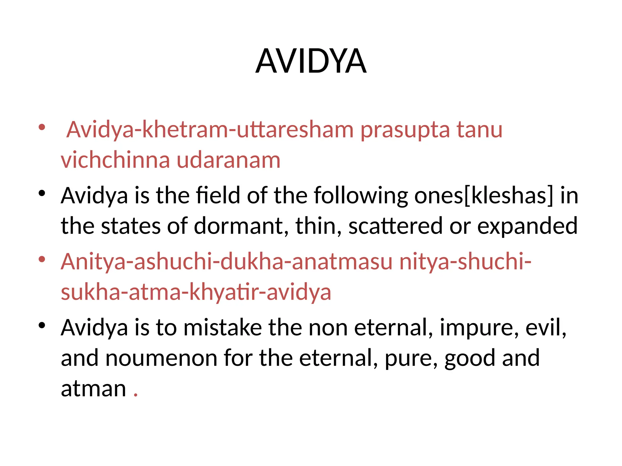 Patanjali Yoga Sutra-CHITTA VIKSHEPAS & KLESHAS | PPTX