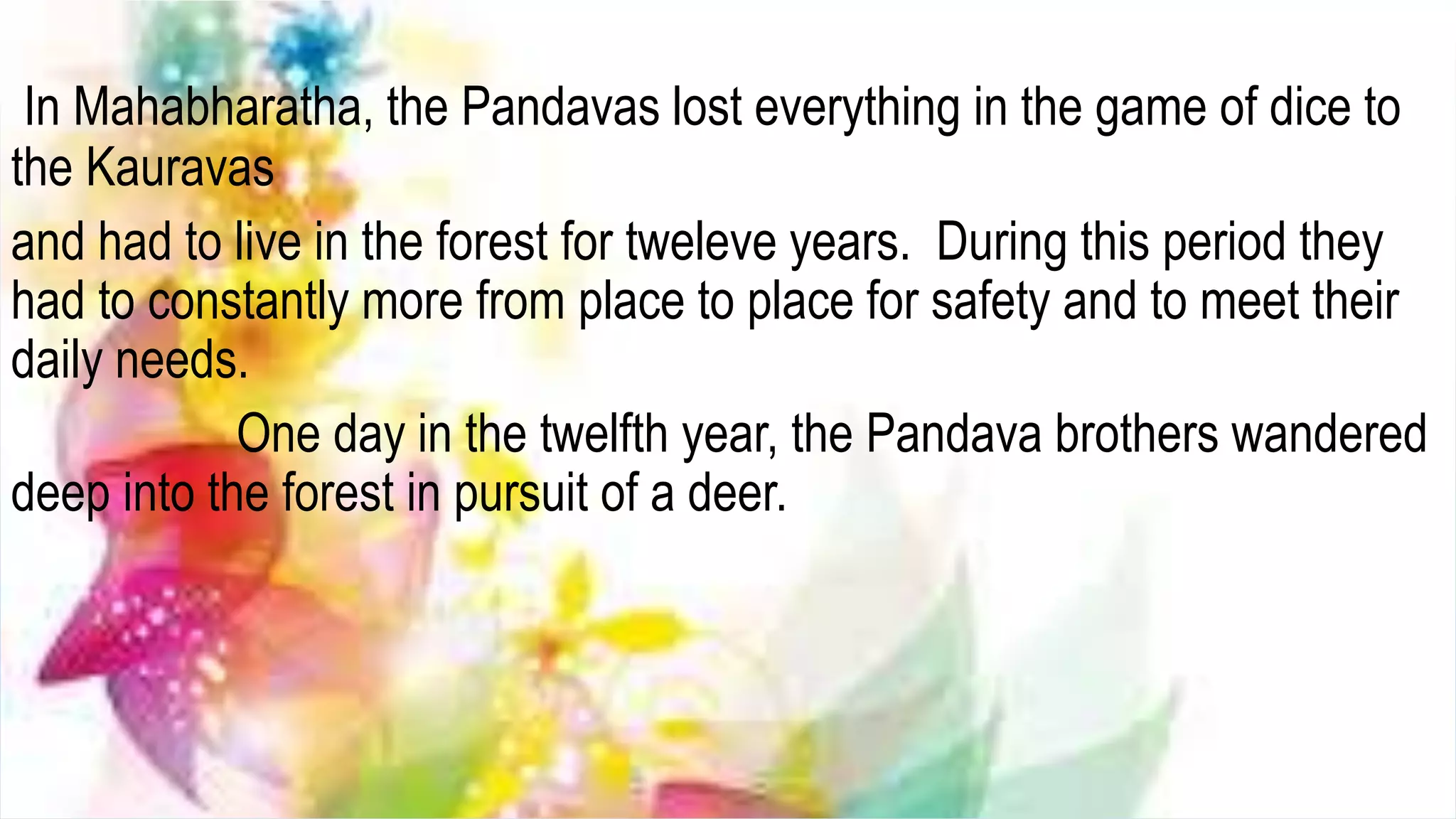 CHITTE THE ENCHANTED POOL | PPTX