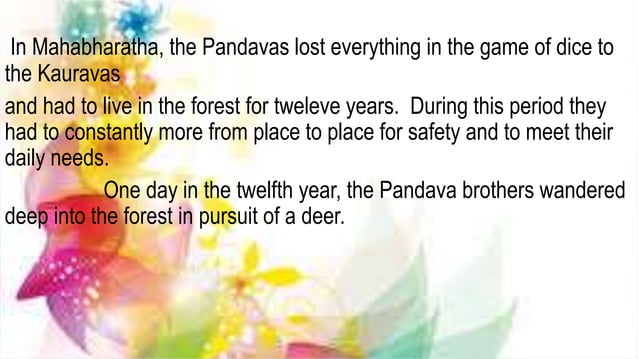 CHITTE THE ENCHANTED POOL | PPT