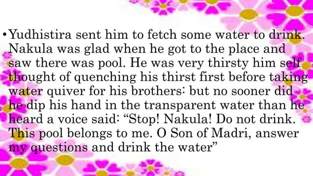 CHITTE THE ENCHANTED POOL | PPT