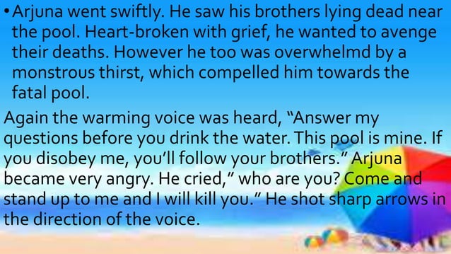 Chitte, The Enchanted Pool | PPT