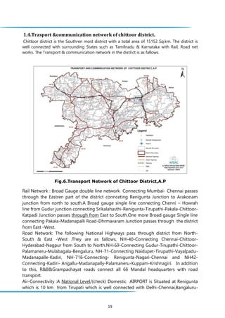 Chittoor District Mandals Map