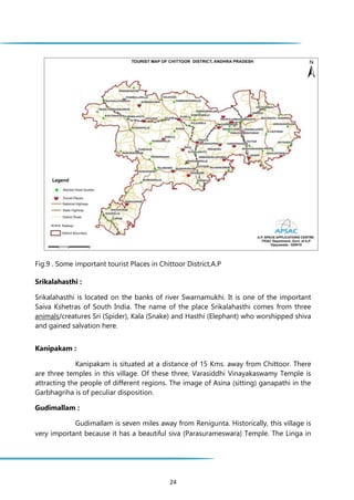 Chittoor District Mandals Map