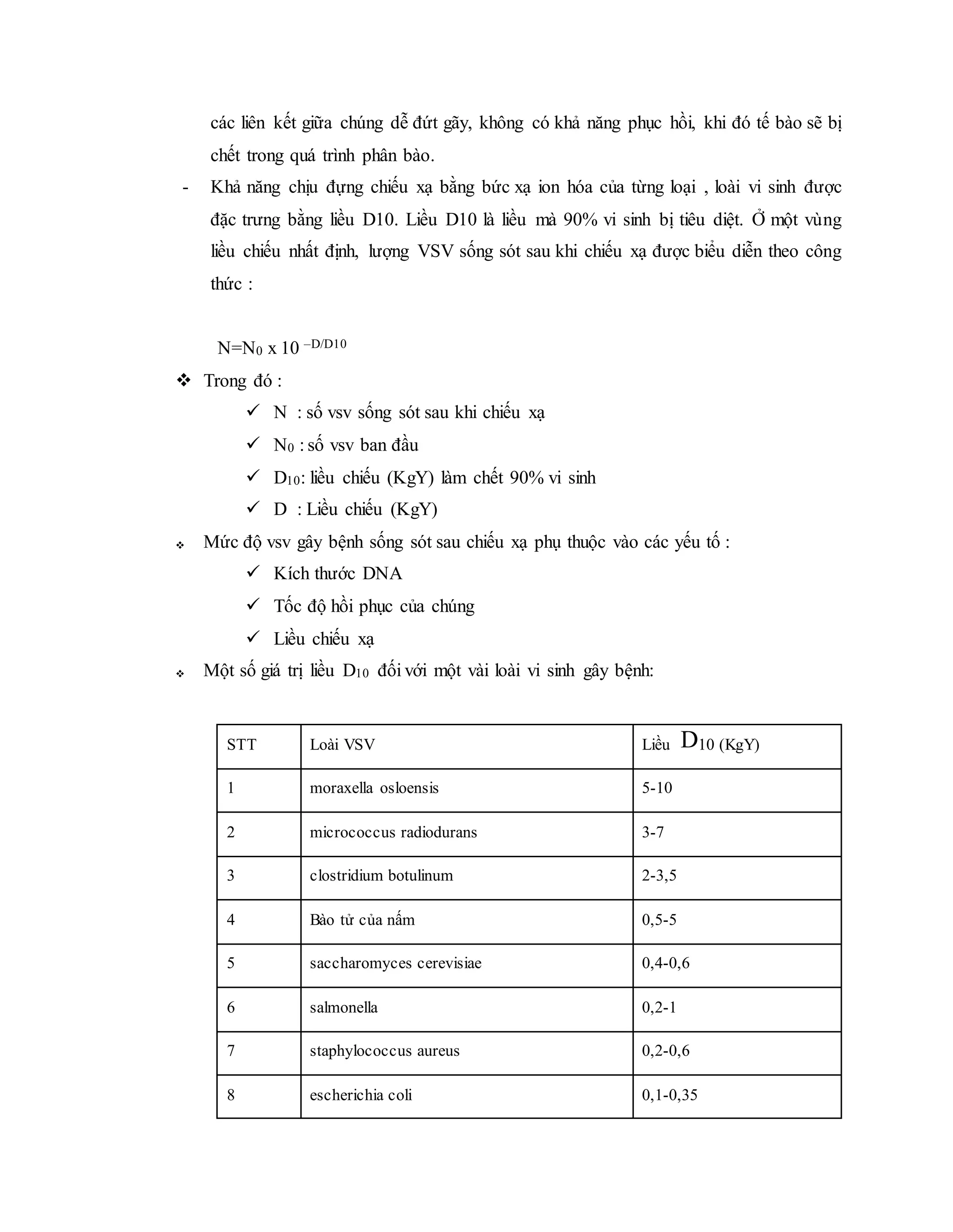 Chiếu xạ thực phẩm | DOCX