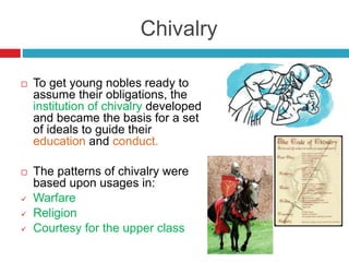 PNU CTP Ed 1 Chivalric, Feudalistic and Guild System | PPTX