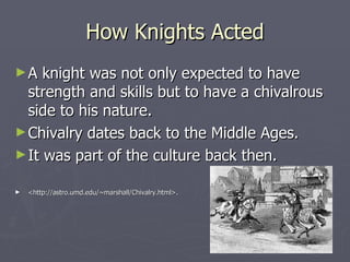 Chivalry | PPT