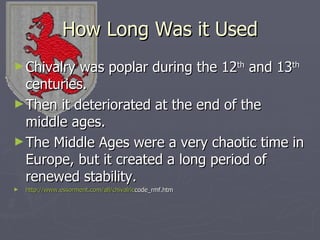 Chivalry | PPT