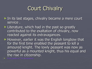 Chivalry | PPT