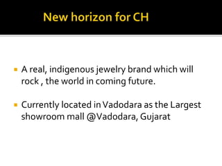 Ch jewellers | PPTX