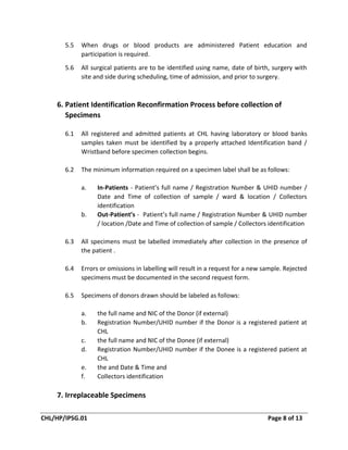 Chl hp-ipsg .01 patient identification-4 | PDF