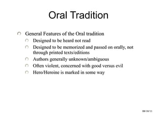 Chl207 lecture #1 a brief history of child lit from the 15th to 21st ...