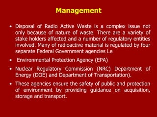 Radioactive Waste And Its Disposal.ppt