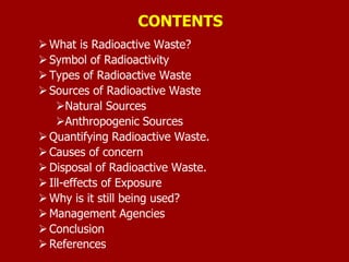 Radioactive Waste And Its Disposal.ppt