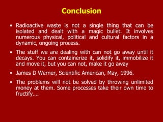 CHL308_Radioactive Waste And Its Disposal.ppt