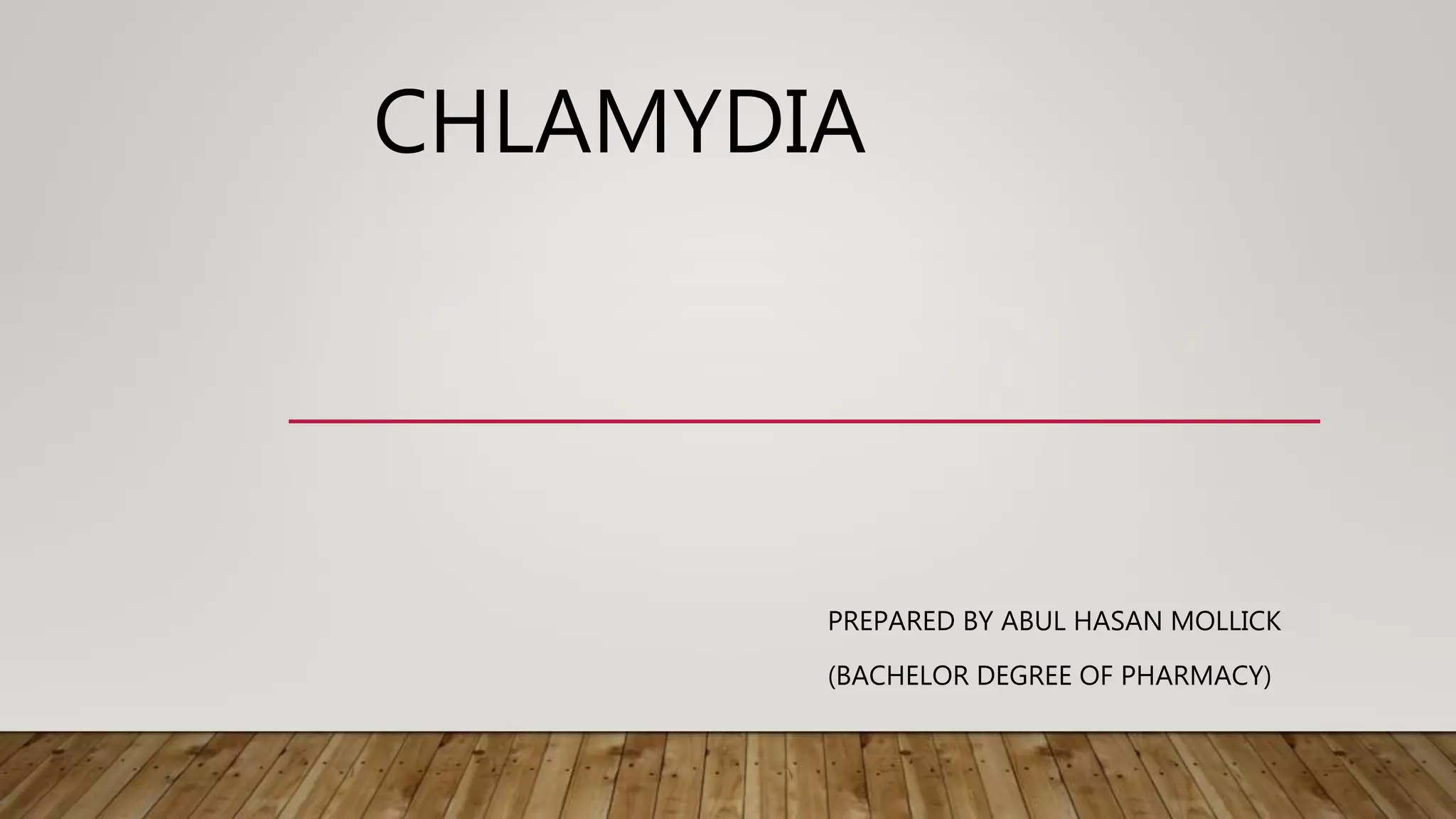Chlamydia | PPTX