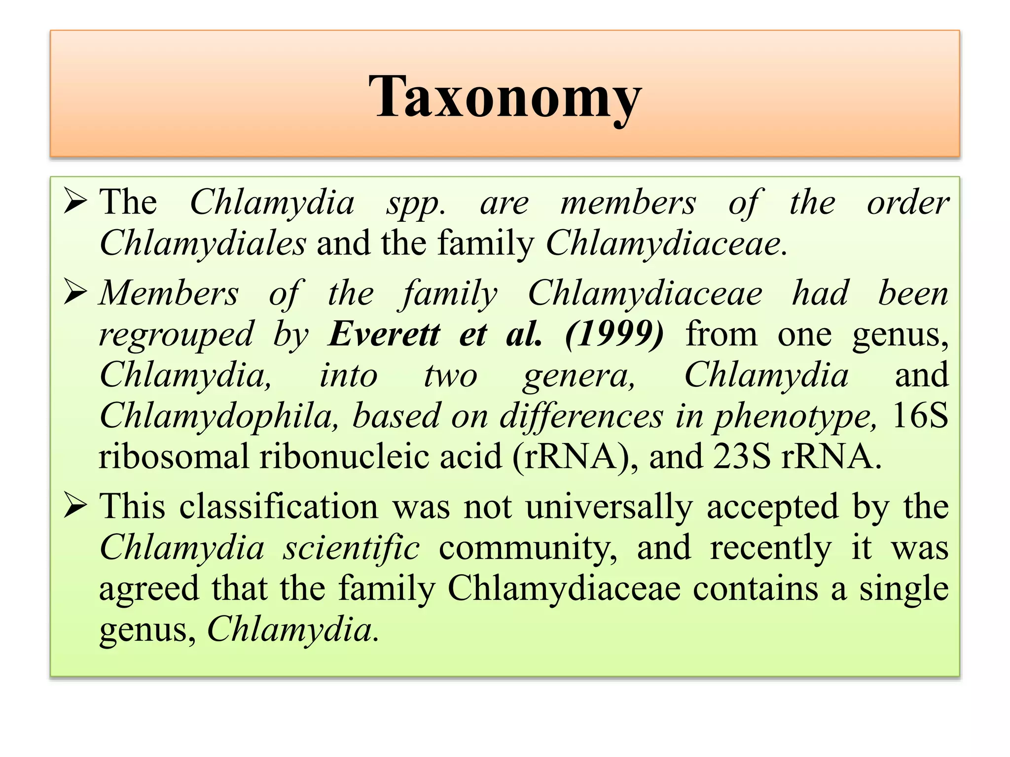 Chlamydia | PPTX