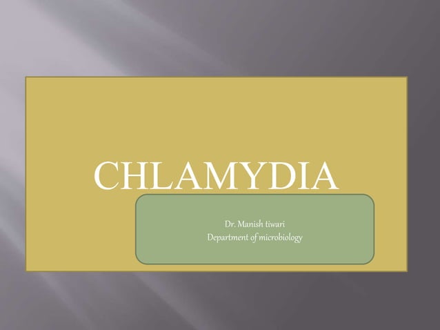 Chlamydia | PPT