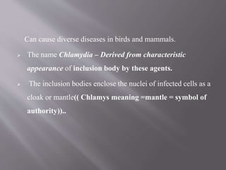 Chlamydia | PPTX