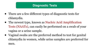 CHLAMYDIA sexually transmitted disease para medical stds med | PPT