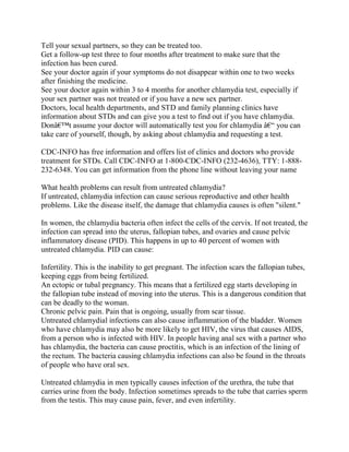 Chlamydia faq | PDF