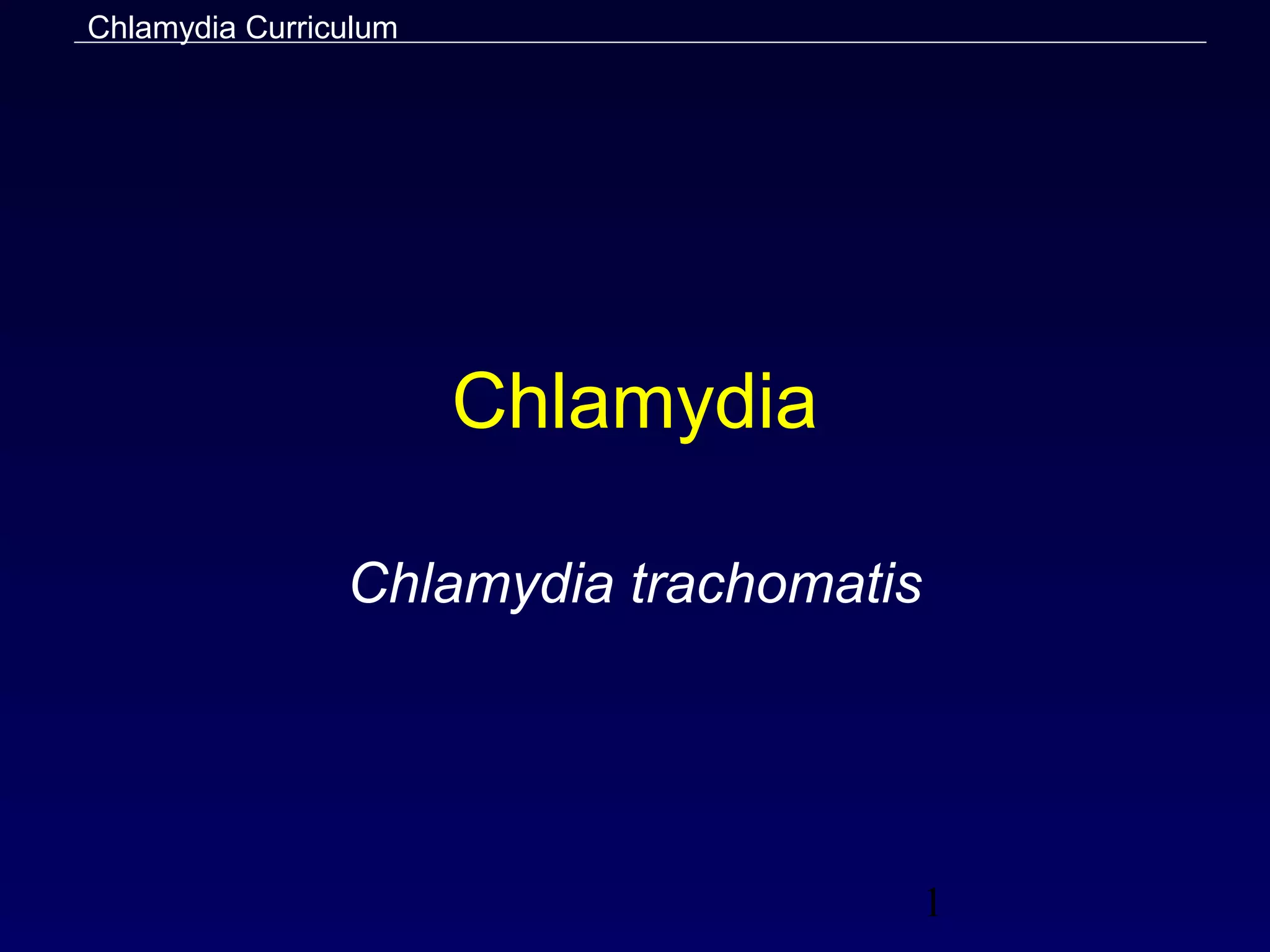 Chlamydia slides | PPT